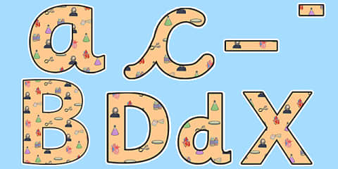 'Microorganisms' Display Lettering - microoraganisms, micro-organisms ...