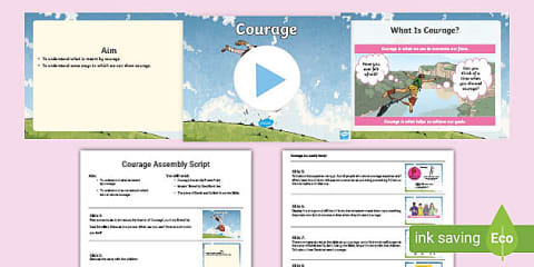 Find Your Brave Courage Activity Pack