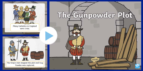 Guy Fawkes and the Gunpowder Plot Storyboard Template