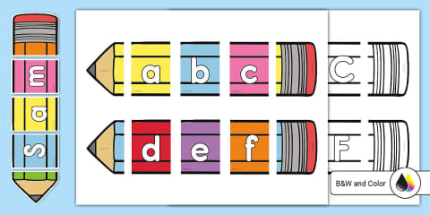 My Name Letter Recognition Cut Out Puzzle Activity