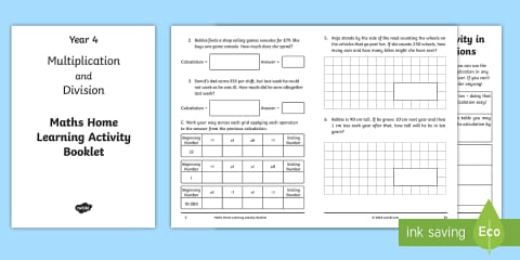 Year 4 Australian Curriculum Mathematics Sequence of Learning Plan