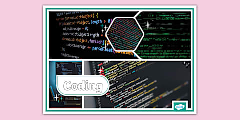 Coding Display Poster