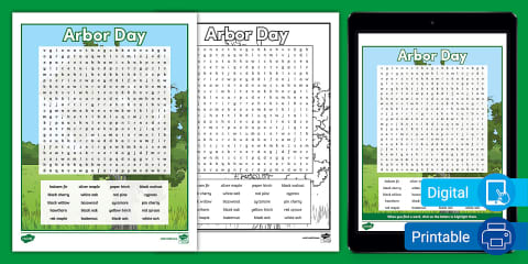 Fifth Grade Arbor Day Reading Passage Comprehension Worksheet