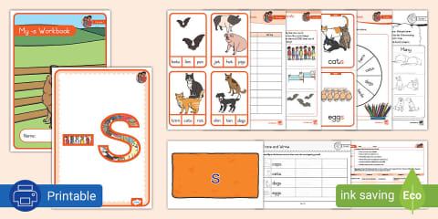 Grade 1 Phonics: -s Sound Posters