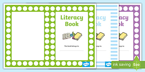 Subject & Activity Book Covers | Primary School Title Pages