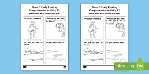 Phase 3 Early Reading Comprehension Activity 4