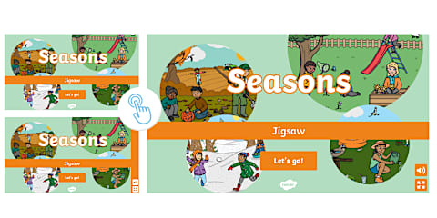 Seasons I Spy Interactive Game