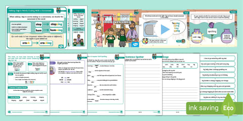 Level 6 Week 18 Lesson 2 - adding -ed to CVC and CCVC words