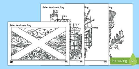 St. Andrew's Day Poster