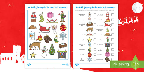 French: Christmas Activity Pack