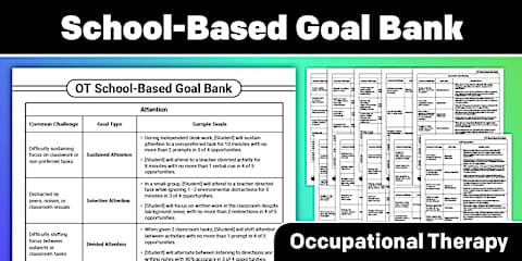 Occupational Therapy Developmental Milestones Checklist