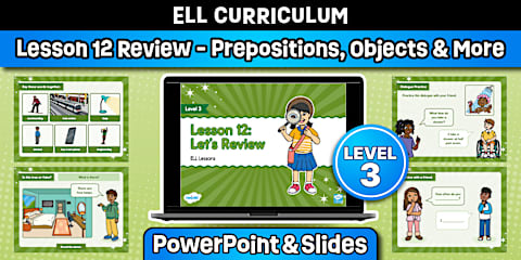ELL Curriculum: Level 3 Lesson Plans