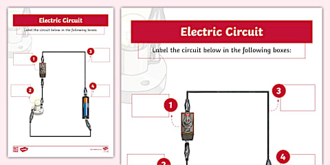 Gr 6: Electric Circuits: Draw Your Own Circuit: Activity Sheet