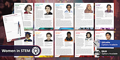 Women in STEM Display Pack