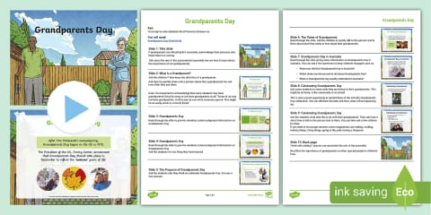 Grandparents Day Powerpoint