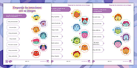 Ficha de actividad: Emociones, expresiones y sentimientos