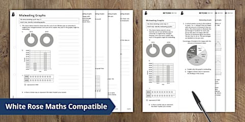 Years 5-6 Misleading Graphs Worksheet | Twinkl