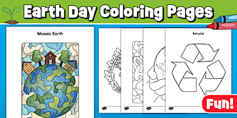 Prekindergarten Earth Day Activity Pack