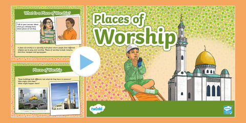 KS2 Places of Worship Christian Churches PowerPoint