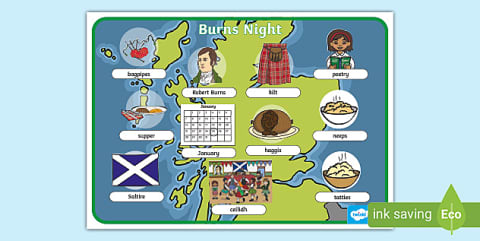 Happy Burns Night Banner