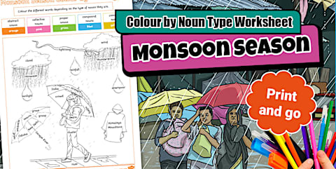 River Read, Draw and Colour Activity