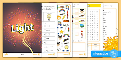 Light Science Scavenger Hunt