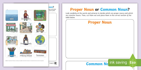 Common and Proper Nouns