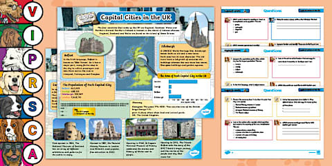 The Four Capital Cities of the UK | KS1 Geography Concept Video