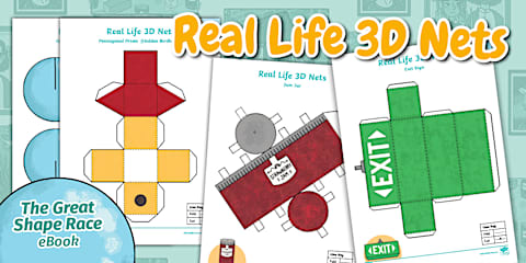 Match the Nets of 3D Objects Activity