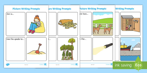Simple Sentence Writing Prompt Pictures