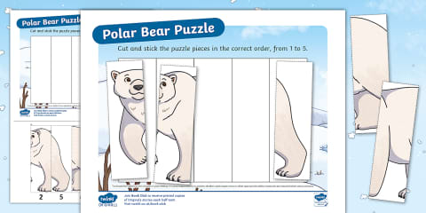 Polar Bear Sensory Story Sequencing Cards
