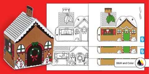 Christmas Gonk Paper Craft | Christmas Crafts