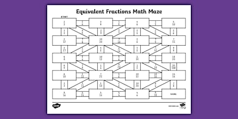 Candy Sorting Fraction Math Worksheet for 3rd-5th Grade