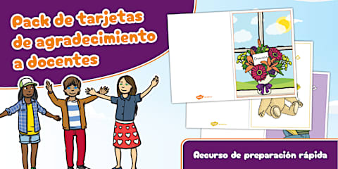 Tarjetas: Gratitud