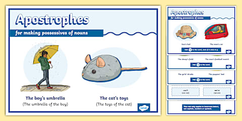 Using Apostrophes of Possession With Plural Nouns Activity Varied Abilities