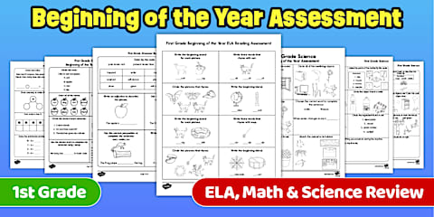 First Grade Geometry Assessment
