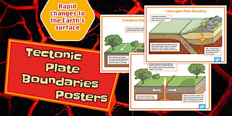 Plate Boundaries Illustrations