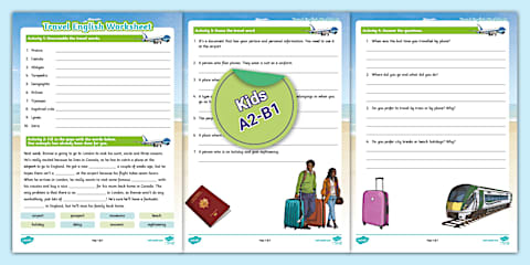 ESL Travel Vocabulary - Clothing Worksheet [Adults, B1-B2]