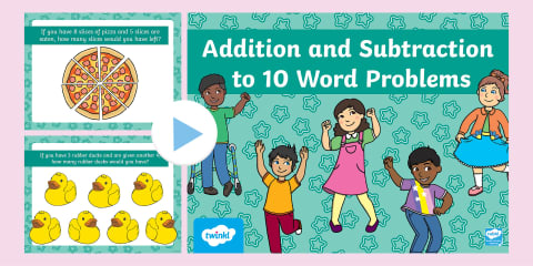 Addition and Subtraction Facts to 10 PowerPoint