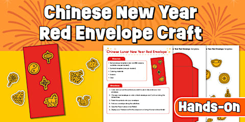 Fan Dragon Paper Craft - Chinese New Year Activities