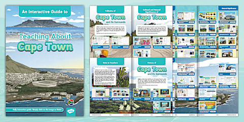 Cape Town Landmarks Tour Worksheet
