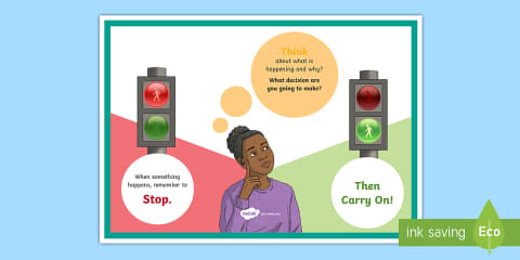 Stop, Think, Do Lanyard Cards