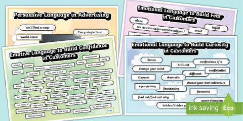 Persuasive Devices Differentiated Match-Up Cards