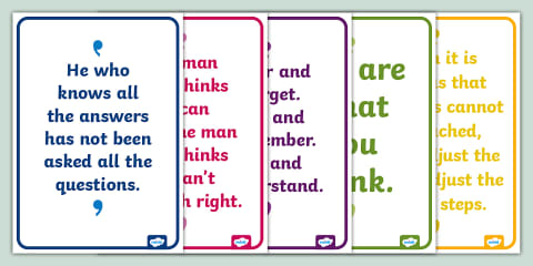 KS2 Confucius Factfile and Quick Quiz