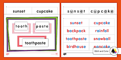 Two-Syllable Words (Double Consonants) Worksheet for 2nd-3rd Grade