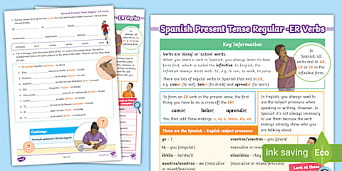 Spanish Grammar: Ser and Estar Worksheet