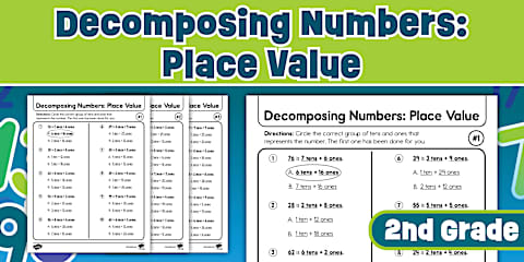 Worksheet 2: Break It Down! Decomposing Numbers