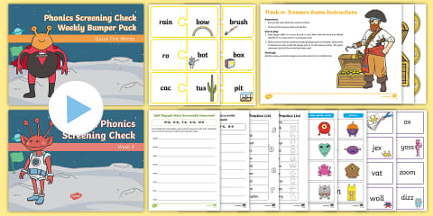 Car Park Phonics Activity Pack