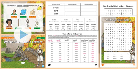 Year 5 Term 1B Week 5 Spelling Pack