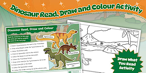 Triceratops Cutting Skills Activity